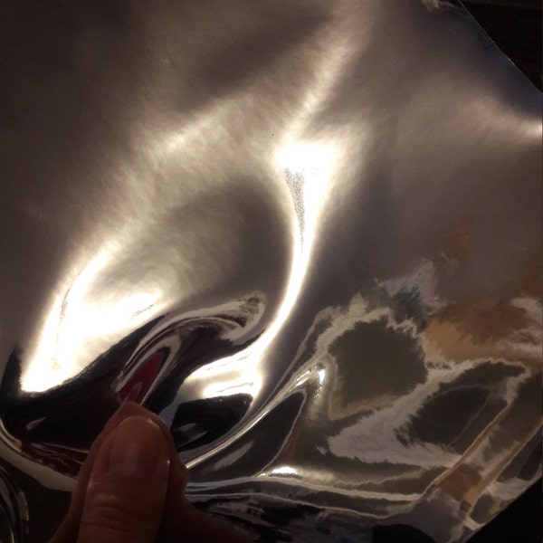 Silver / Gold HD Mirror Special Textured PU Fabric - Etsy