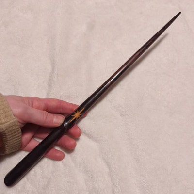 Pink Witch Wand, Crystal Wand, Cross Magic Wand, Cosplay Prop ...