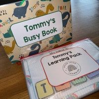 Toddler Busy Book | Activity Binder | Learning Book | Matching ...