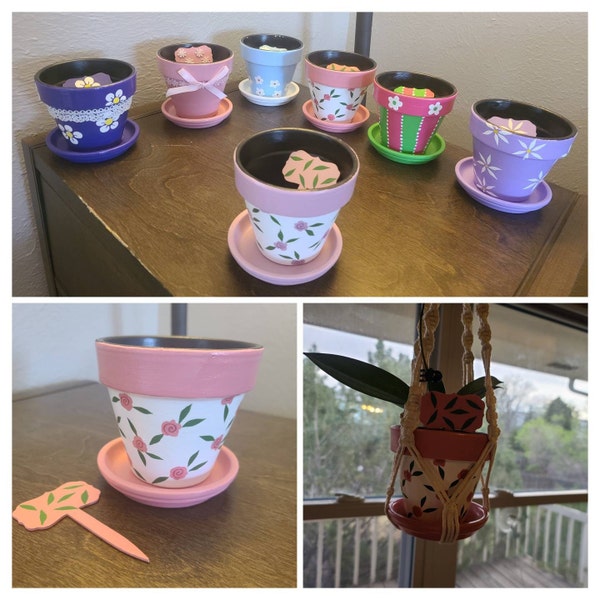 Spongebob Pineapple House Hand-painted Terracotta Pot|indoor Planter ...