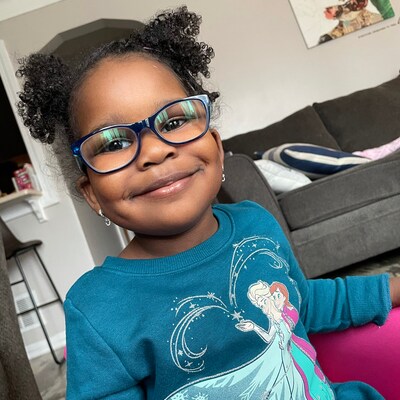 2 Pairs Blue Stay Puts Ear Lock for Kids Glasses or Adult Glasses to ...