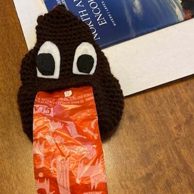 Poop Emoji Poop Bag Dispenser Crochet Pattern - Etsy