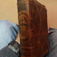 KJV Journaling Bible Rustic Leather - Etsy Canada