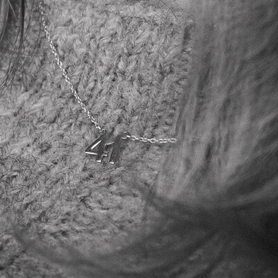 Solid Gold Old English Name Necklace, Old English Font Name Necklace ...