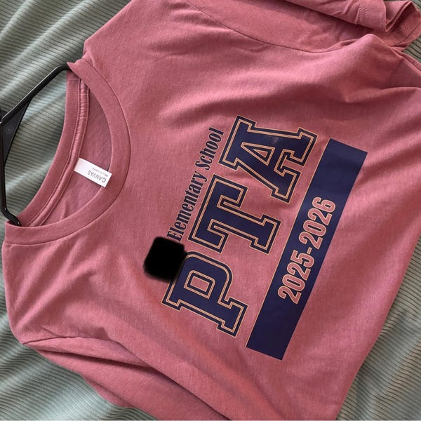 Custom PTA Shirt, Parent Teacher Organization Association Shirt, Custom ...