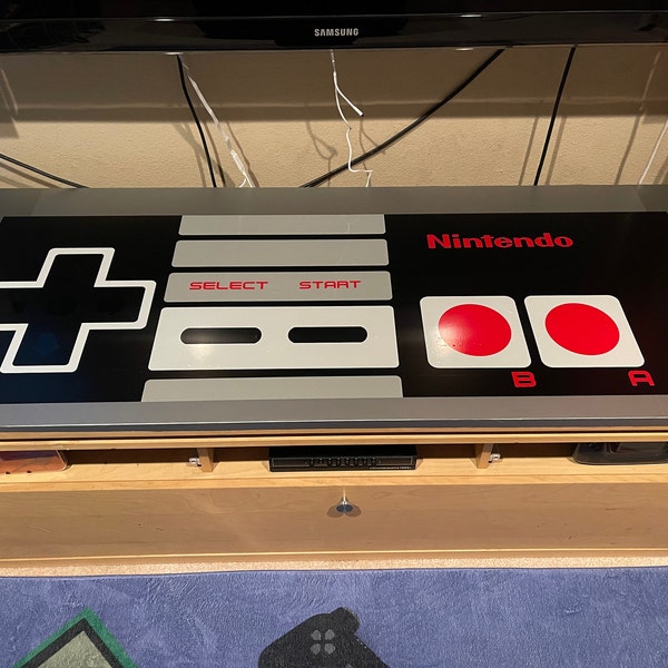 NES Controller Table or Wall Vinyl Decal Sticker Kit *please Read ...