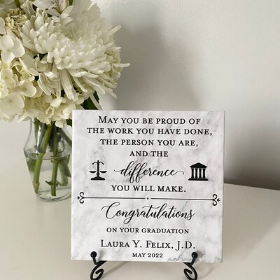 LAW School Congratulations on Your Graduation New Attorney or Lawyer ...