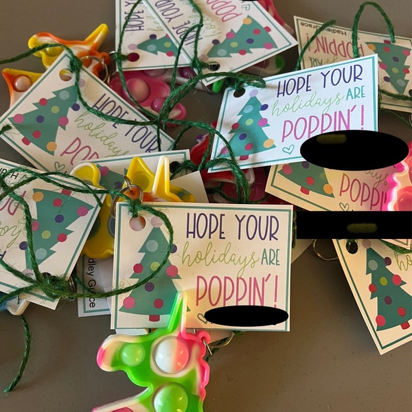 Hope Your Holidays Are Poppin'! Printable Christmas Tags to Pair W/ Pop ...