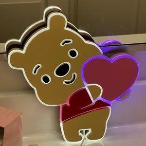 WASD Keys Edge Lit LED Sign Neon Like LED Arcade - Etsy