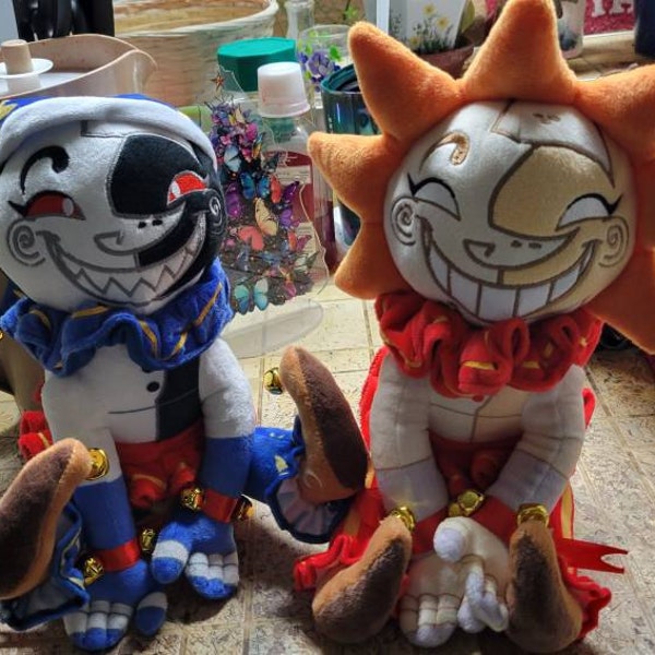 Sun and Moon Plushies! READY TO SHIP - Etsy