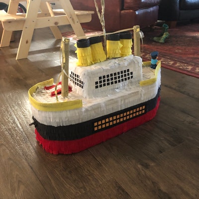 Ship Pinata. Party Decorations. stick Not Included - Etsy