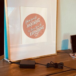 YOU GET TO Poster Jess Quotes Poster - Etsy