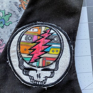 Boognish Iron on Applique God Ween Satan Patch - Etsy