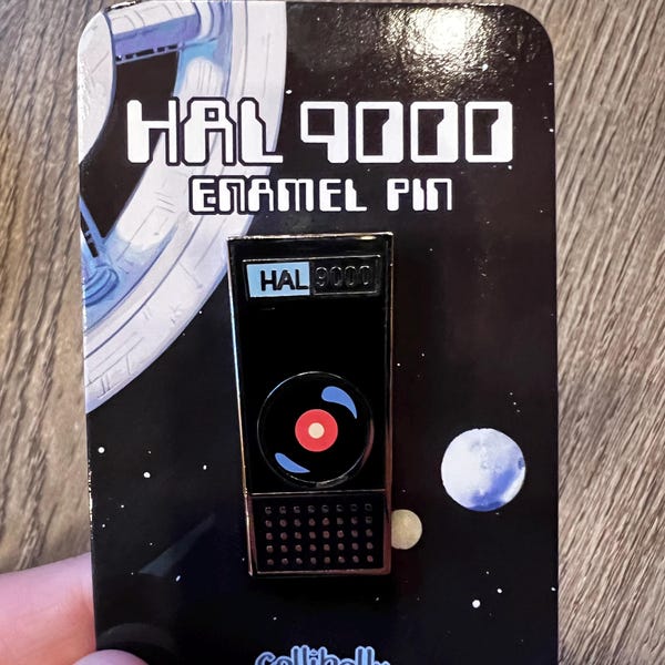 2001: A Space Odyssey HAL 9000 Hard Enamel Pin - 1.5in. - Etsy