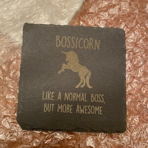 Boss Colleague Greeting Card Bossicorn Unicorn Manager Boss - Etsy