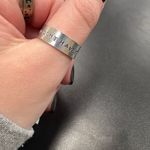 OBX Character Inspired Rings Adjustable - Etsy