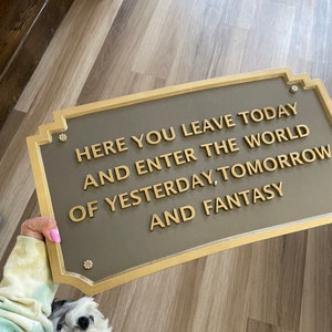 Theme Park Entrance Sign. Made to Order. - Etsy