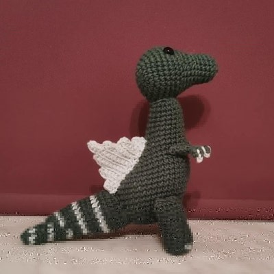 CROCHET PATTERN Amigurumi Spinosaurus Dinosaur by Mevvsan - Etsy