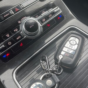 Ford Ranger Raptor XL XLT LARIAT Key Fob Cover Leather Key Case for ...