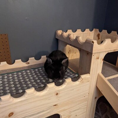 Rabbit Castle Tower Ramp Sold Separately - Etsy