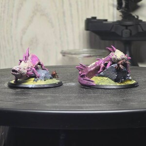 Akata Gnoll God Huge Miniature by Archvillain Games. - Etsy