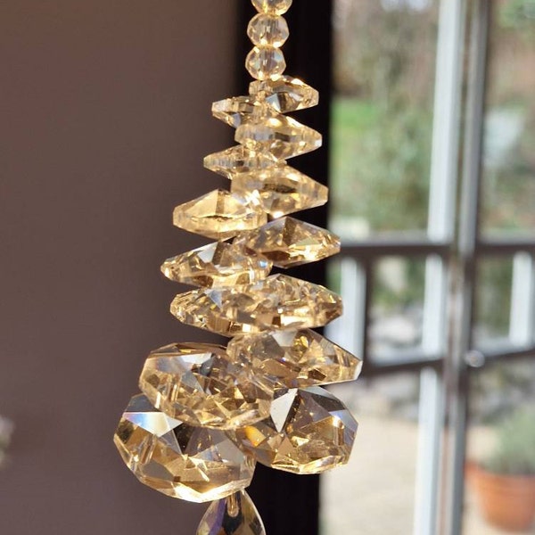 Crystal Christmas Tree Decoration - Etsy