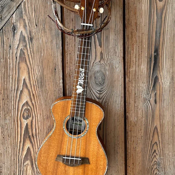 Ukulele Concerto Teardrop (bamboo) - Concert, Hand-crafted, Hand-made ...