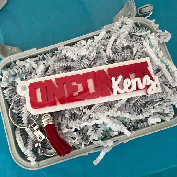 Personalized College Name Tag | College Acceptance | Gift | Grad ...