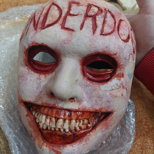 Horror Mask / Creepy Mask / Joker Mask / Clown Mask / Harlequin Mask ...