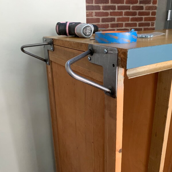 Industrial Table Legs - V-frame Design - Box Section Steel, Various ...
