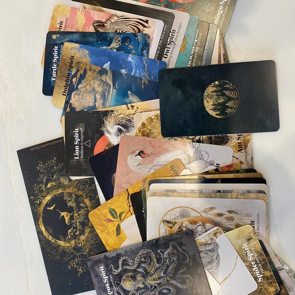 Animal Guardian's Oracle Deck 42 Card Deck Animal Oracle Cards - Etsy