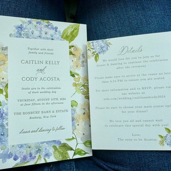 Classic, Elegant Calligraphy Wedding Invitations With Intertwined Vintage Monogram | Traditional ...