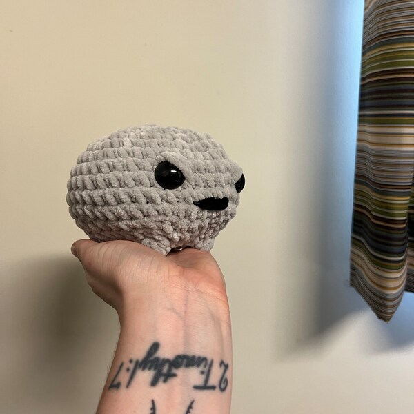 Sad Grumpy Rain Frog Crochet Amigurumi Pattern Pdf File // NOT PHYSICAL ...