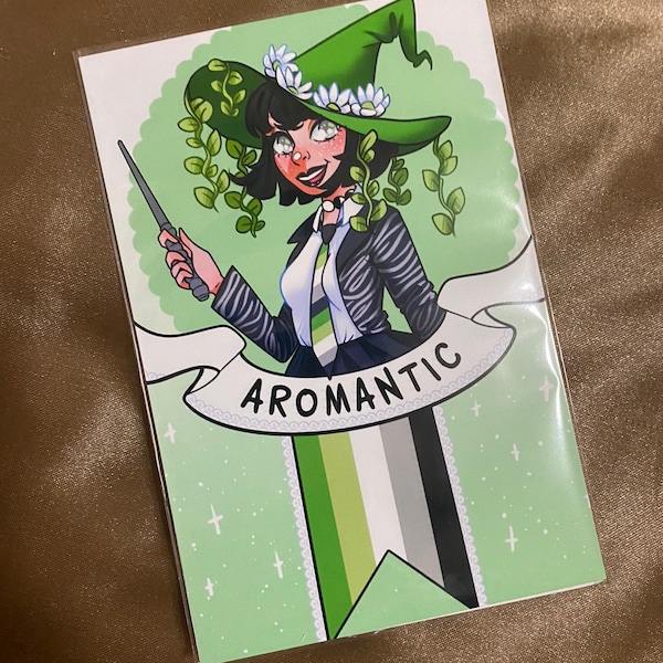 Sexuality Witch Prints | Magic Occult Asexual Aromantic Lesbian ...