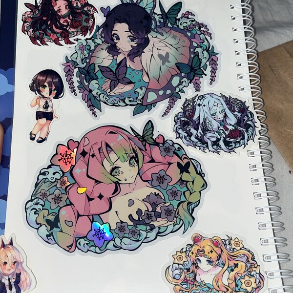 Haku Human Form Sword Vinyl Sticker - Etsy