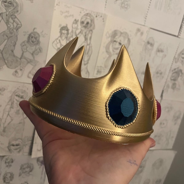 Splatoon 2 Inspired Pearl Deluxe Inkling Cosplay MC Princess Crown ...