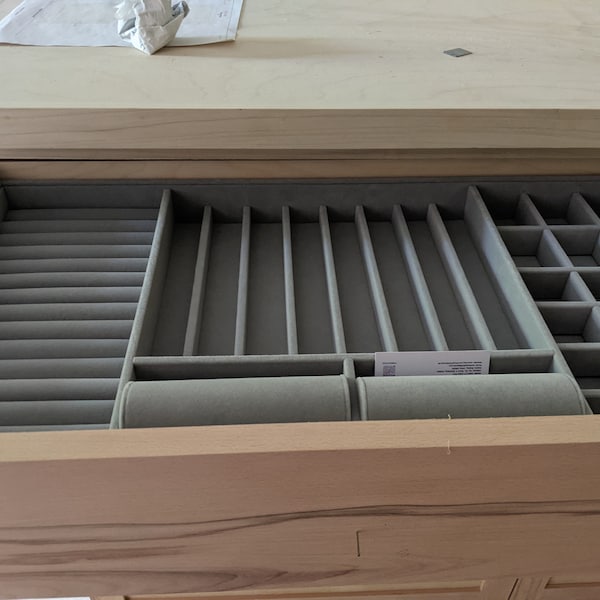 Custom Jewelry Organizer, Custom Drawer Inserts, Jewelry Trays ...