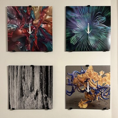 Vinyl Record Wall Display Shelf Large Album Stand for Record Collection ...