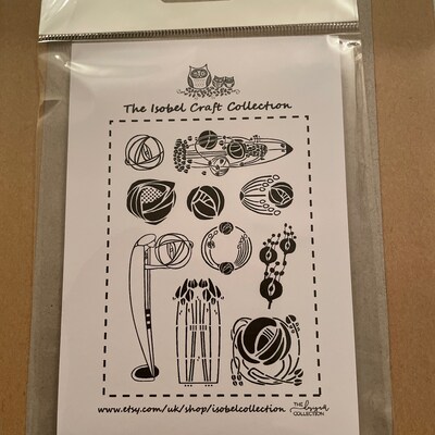 STENCIL Koi Fish Design Mylar Craft Stencil, Reusable THICK MYLAR 250 ...