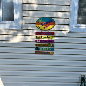 Handmade Wood Caribbean Paradise Jamaica Directional Arrow Custom ...