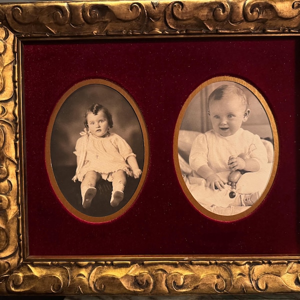 6x24 Frame approximate Size Vintage Gold Long Skinny With Optional ...