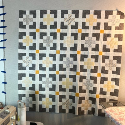 Stay Square PDF Digital Quilt Pattern by Pieced Just Sew, Layer Cake or ...
