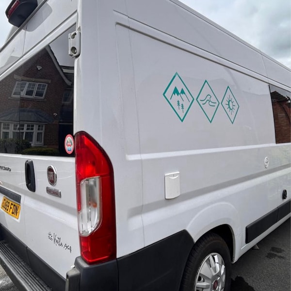 Van Stickers, Camper Stickers, Diamond Car Sticker, RV Decals, Camping ...