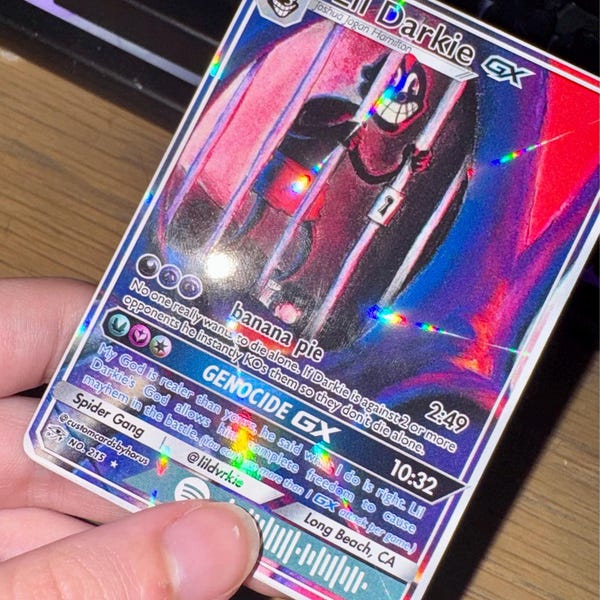 Korn Holographic Pokémon Trading Card - Etsy