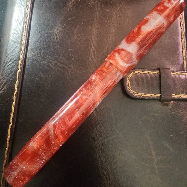 Handmade 'acid Rain' Fountain Pen - Etsy