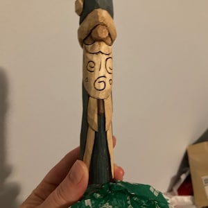 Hand Carved Elves - Etsy