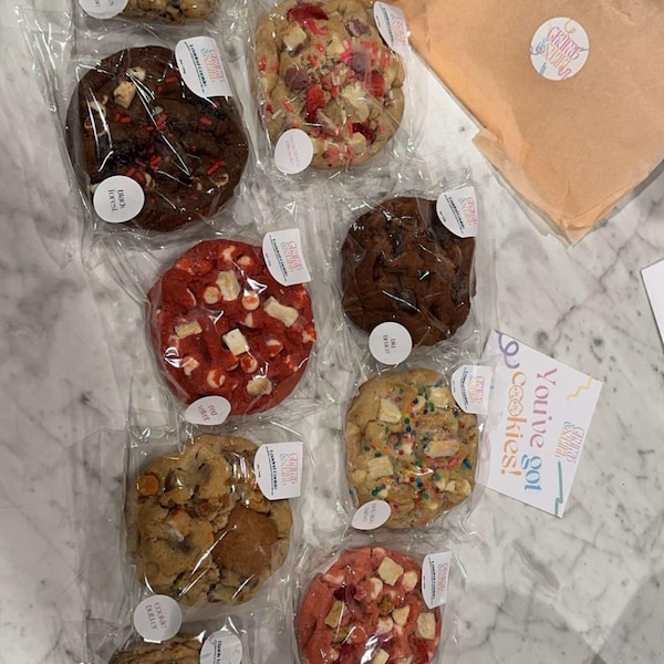 8 Bakery Style Cookies Variety Box, Gourmet Cookies, Sweetest Day Gift ...