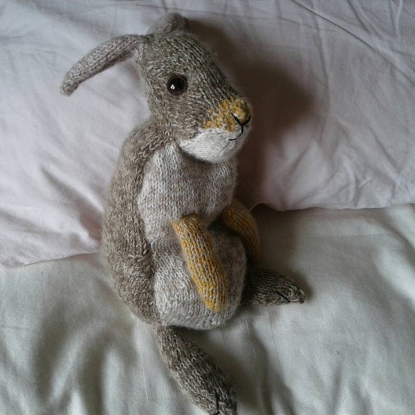 KNITTING PATTERN - Rabbit - Etsy
