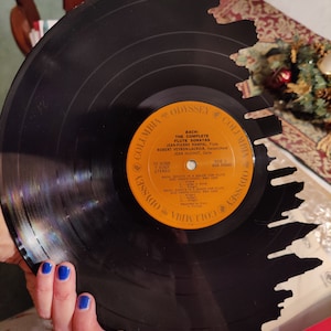 Detroit Skyline Records Redone Label Vinyl Record Art Unique - Etsy