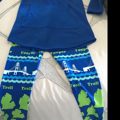 Michigan Gift for Her Yooper & Troll Leggings for Women Souvenier Gift ...